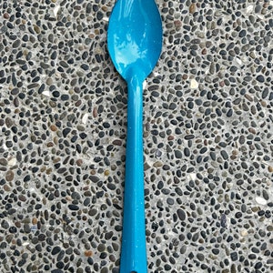 Blue Peltre Mexican Serving Spoons - Etsy