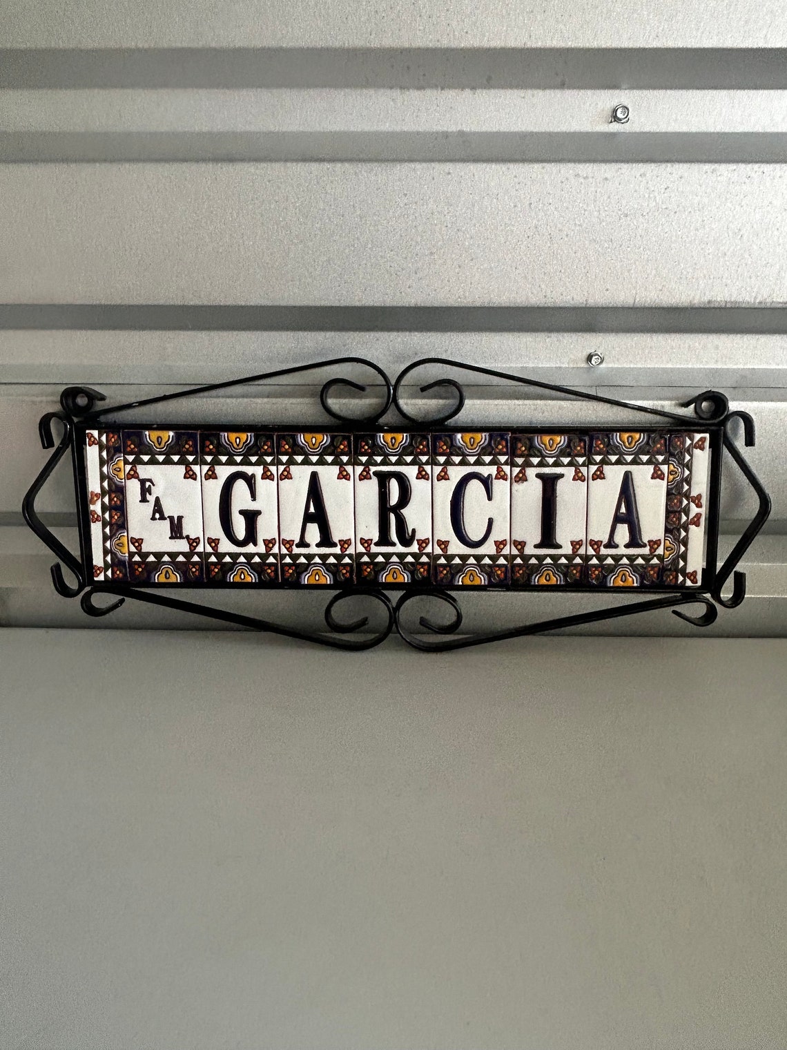 Talavera Tile Letters for Last Name and Frames - Etsy