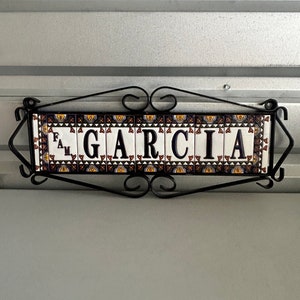 Talavera Tile Letters for Last Name and Frames - Etsy