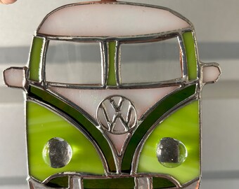 Stained Glass Vw Bus - Etsy