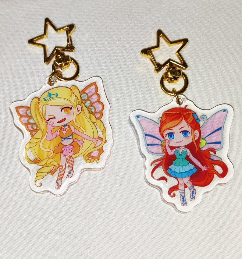 Winx Enchantix Glitter Charms - Etsy