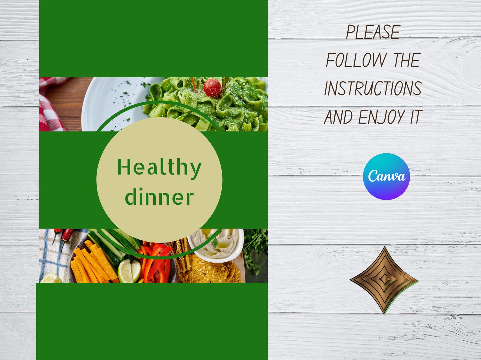Digital Pinterest Canva Template, Editable |customizable, Fitness and ...
