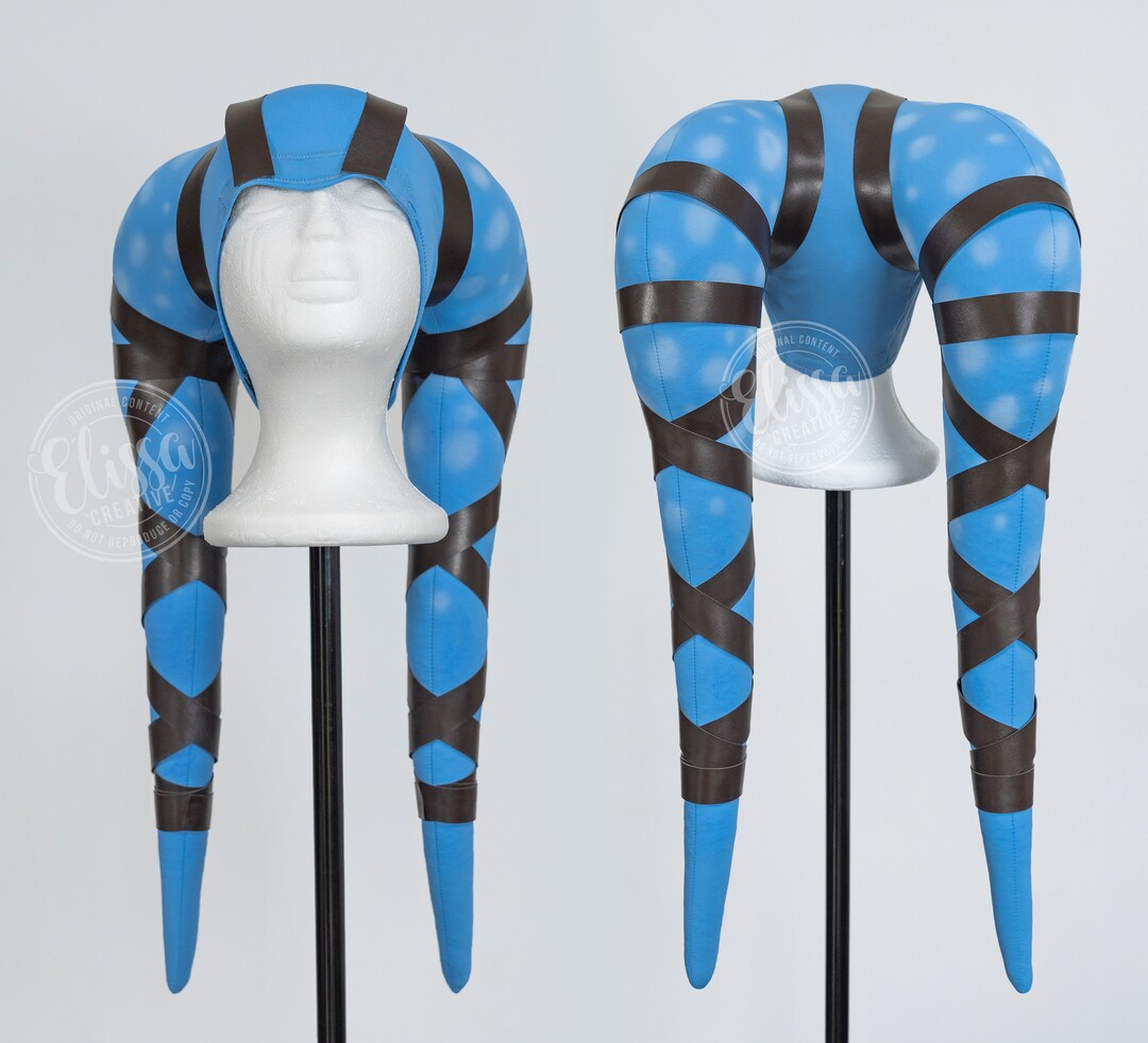 Aayla Secura Inspired Lekku Patterns & Step-by-step Tutorial - Etsy UK