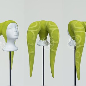 Hera Syndulla Inspired Digital Lekku Patterns & Tutorial - Etsy