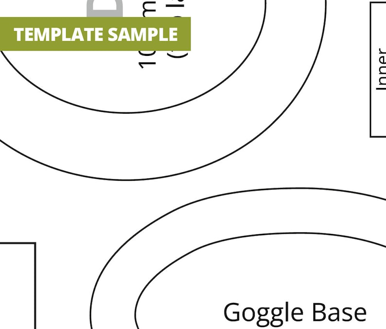 Hera Syndulla Inspired Digital Goggle Templates & Tutorial - Etsy