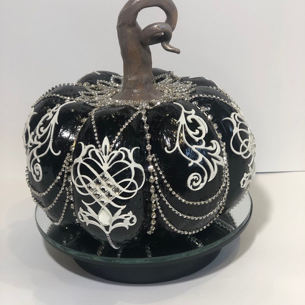 Rhinestone Pumpkin - Etsy