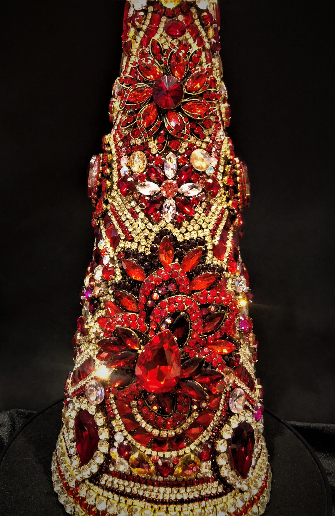 Large CHRISTMAS Tree JEWELED CHRISTMAS Tree Christmas Gift - Etsy