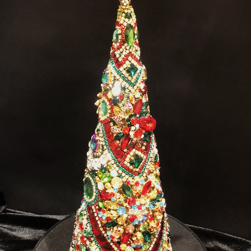 Jeweled Cone Tree - Etsy