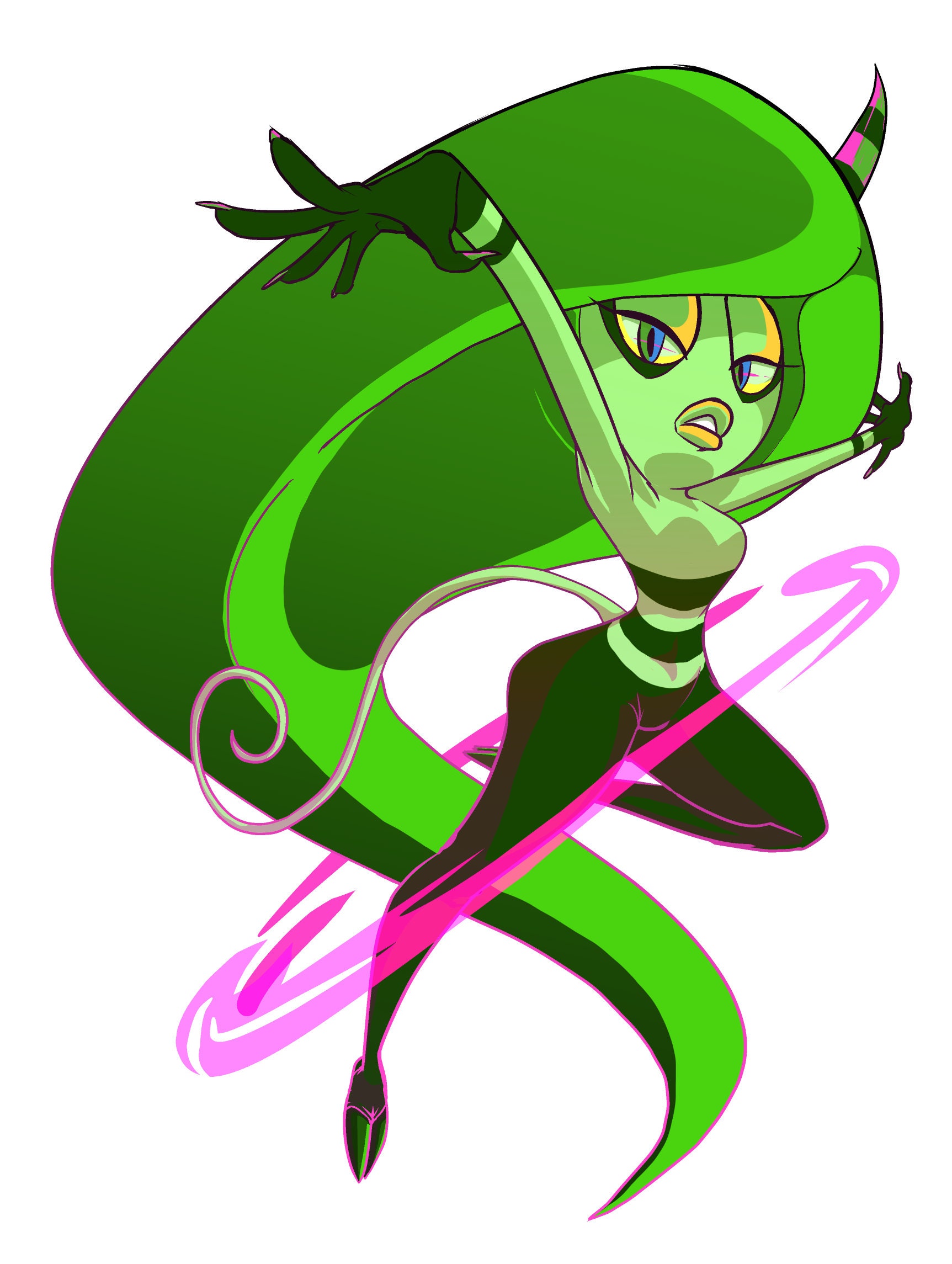 Zeena - Print 5" X 7" Sonic Lost World - Etsy