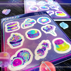 Sweets Menu - Sticker Sheet - Etsy