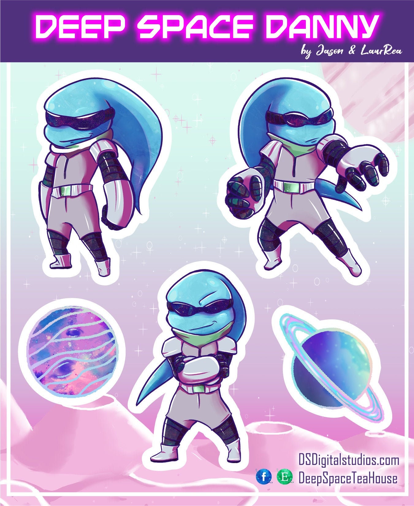 Alien Danny Sticker Sheet - Etsy
