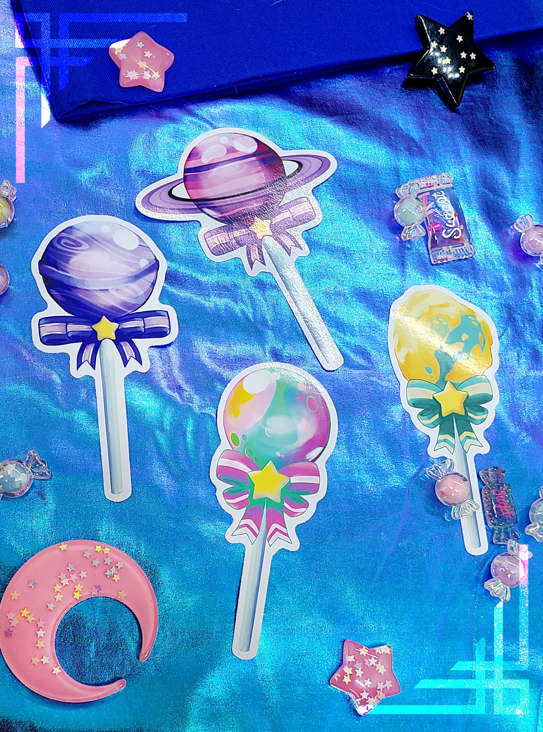 Planetpops | Space Lollipop | Sticker Pack - Etsy