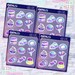 Sweets Menu - Sticker Sheet - Etsy