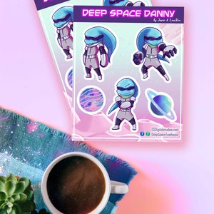Alien Danny Sticker Sheet - Etsy