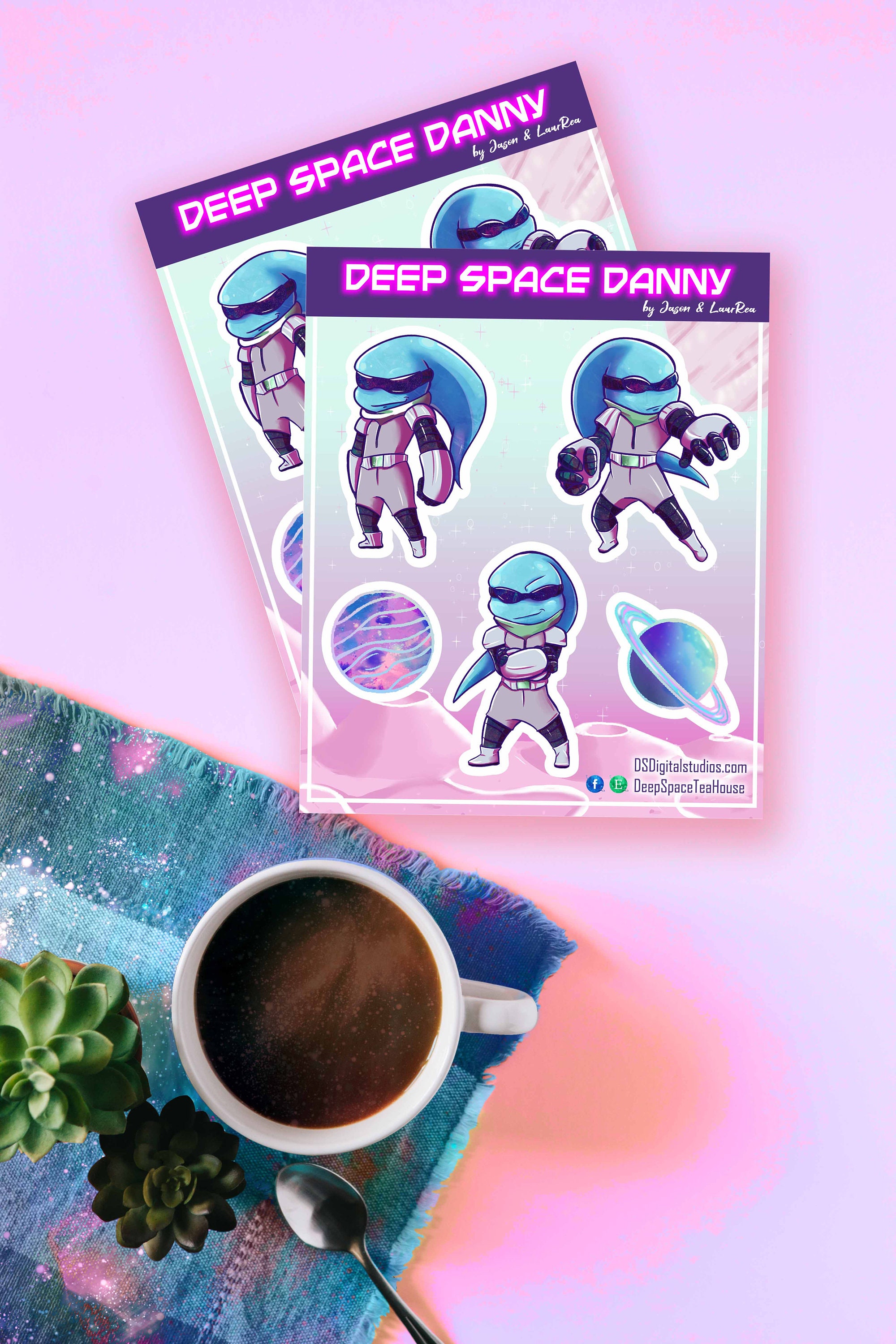 Alien Danny Sticker Sheet - Etsy