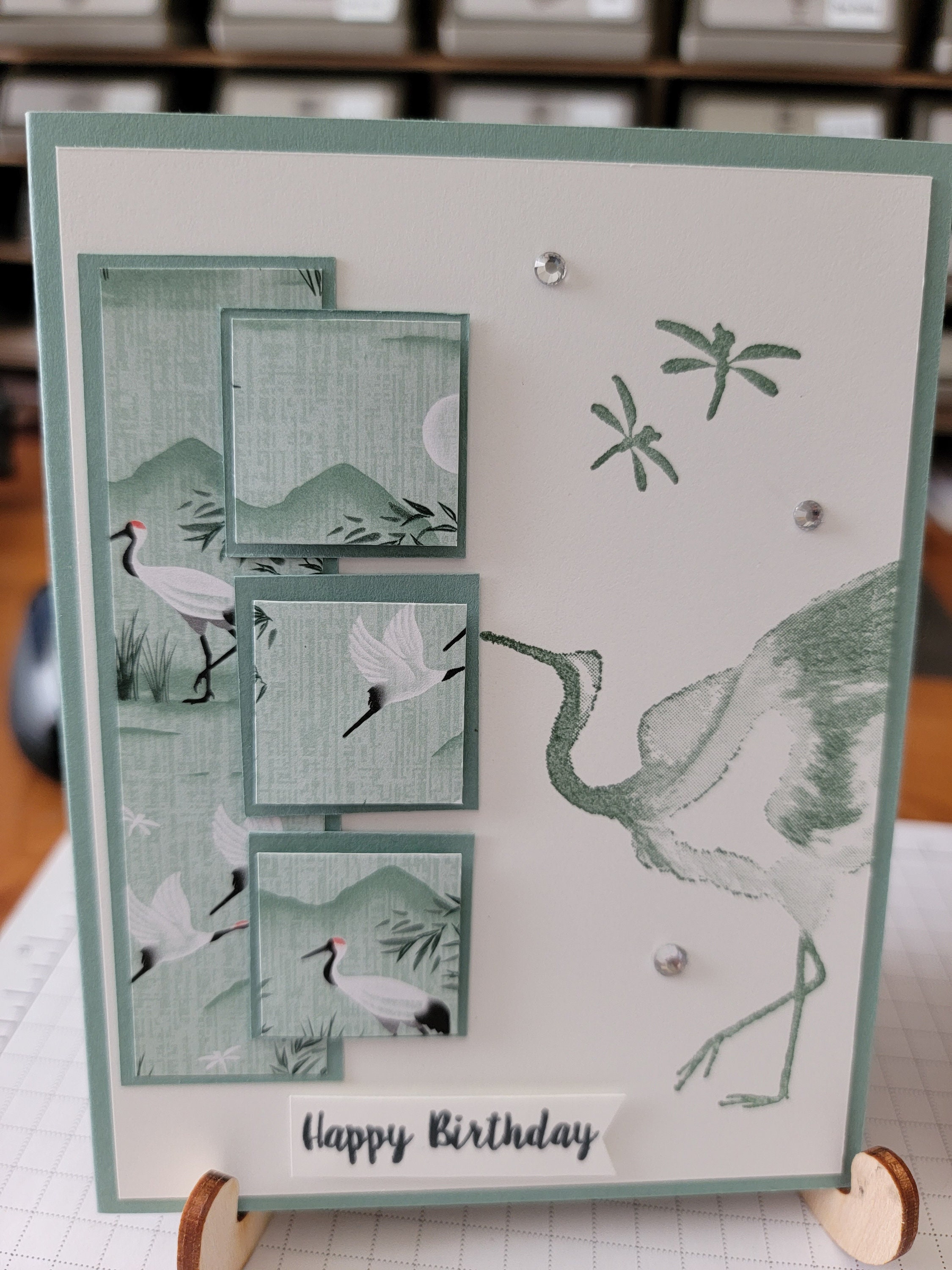 Crane of Fortune Birthday Cards - Etsy