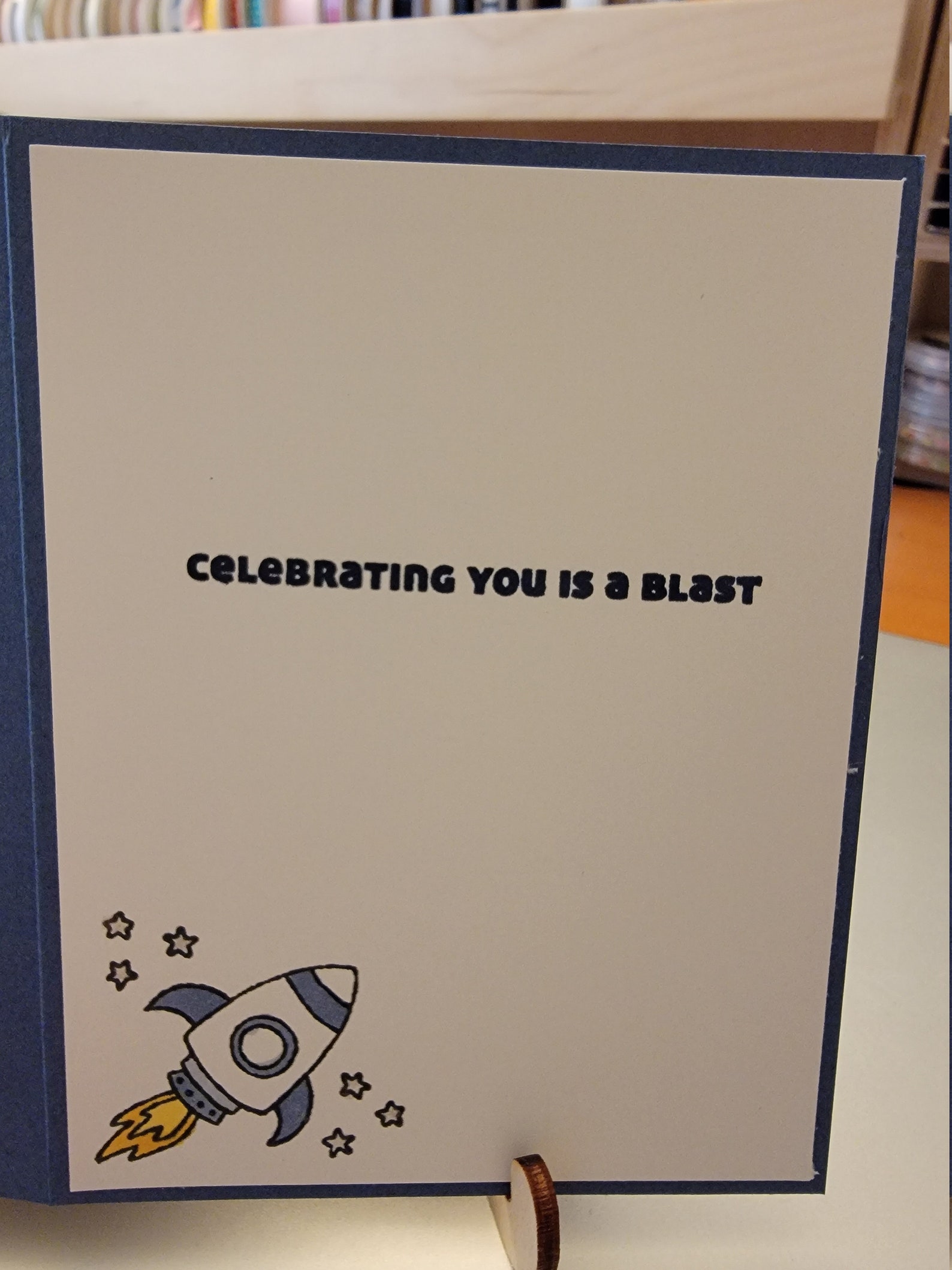 Outer Space Spinner Birthday Card for Kids - Etsy