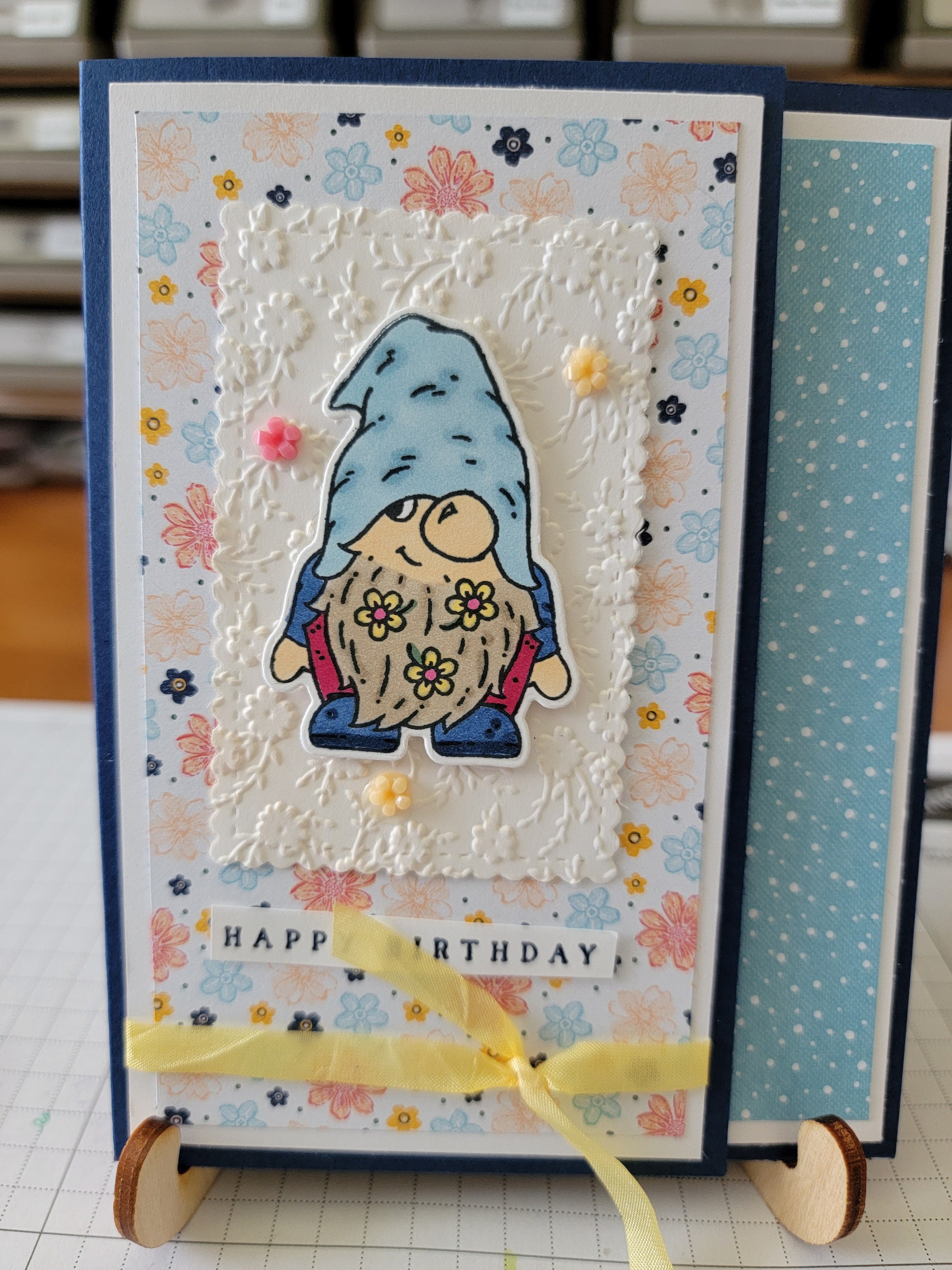 Happy Birthday Gnome Card - Etsy