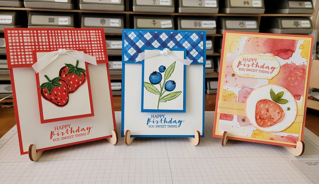 Berry Cards - Etsy