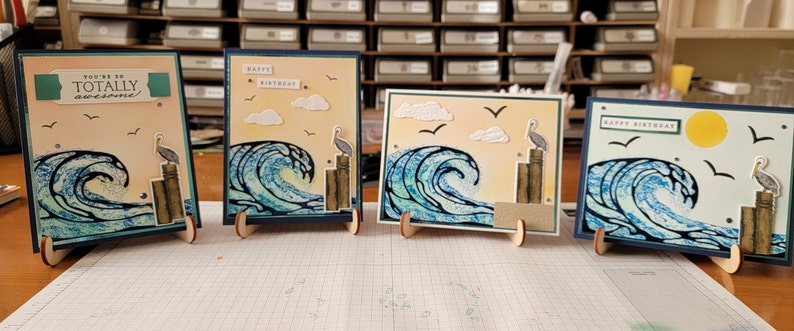 Waves of Inspiration Cards - Etsy