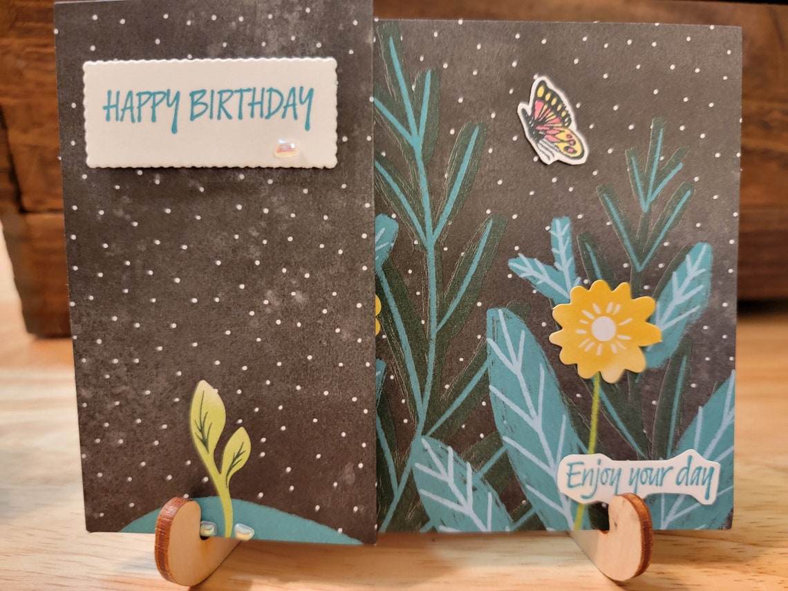 Multi Fold Birthday Card - Etsy