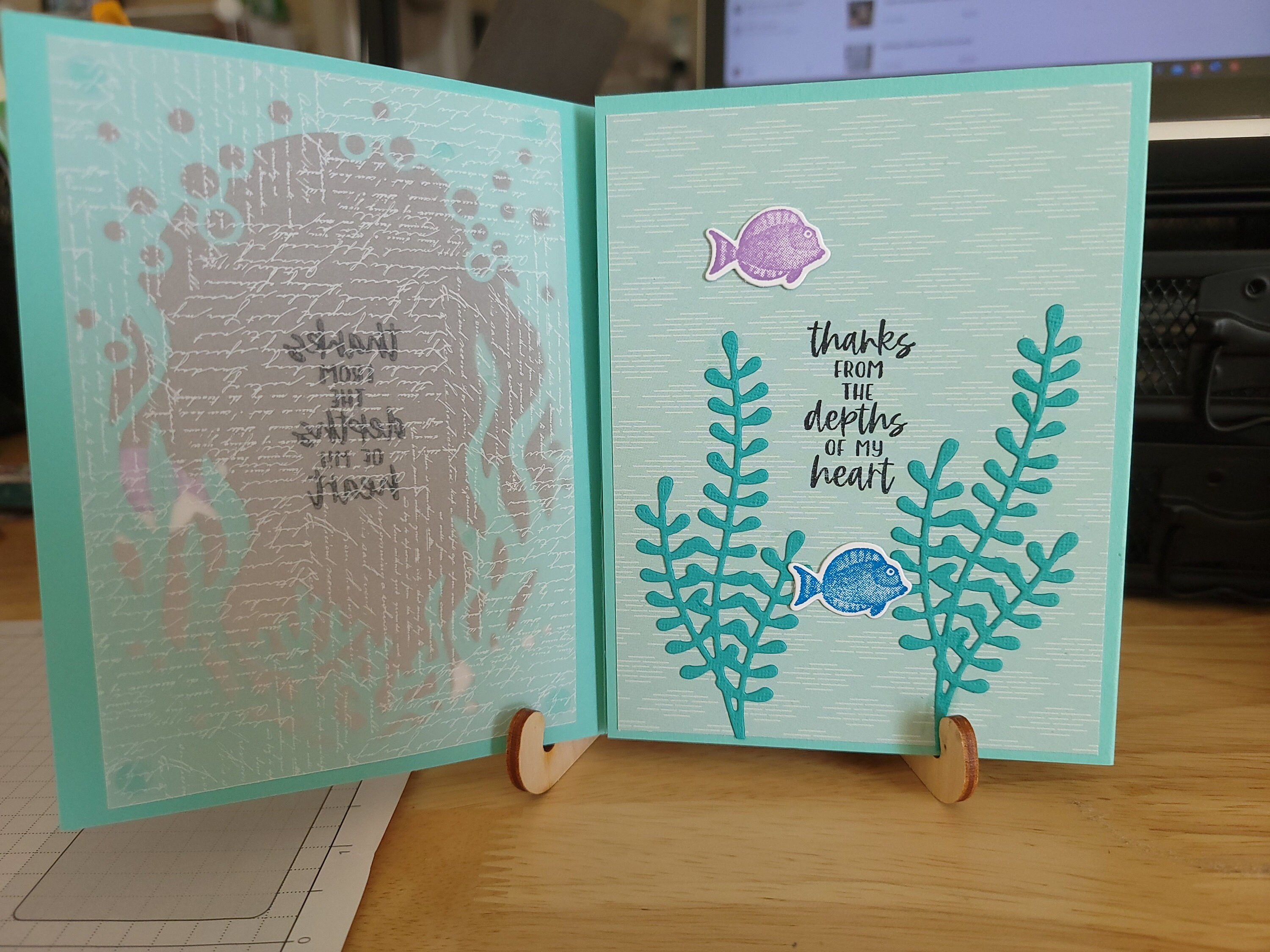 Multi Fold Ocean Cards - Etsy