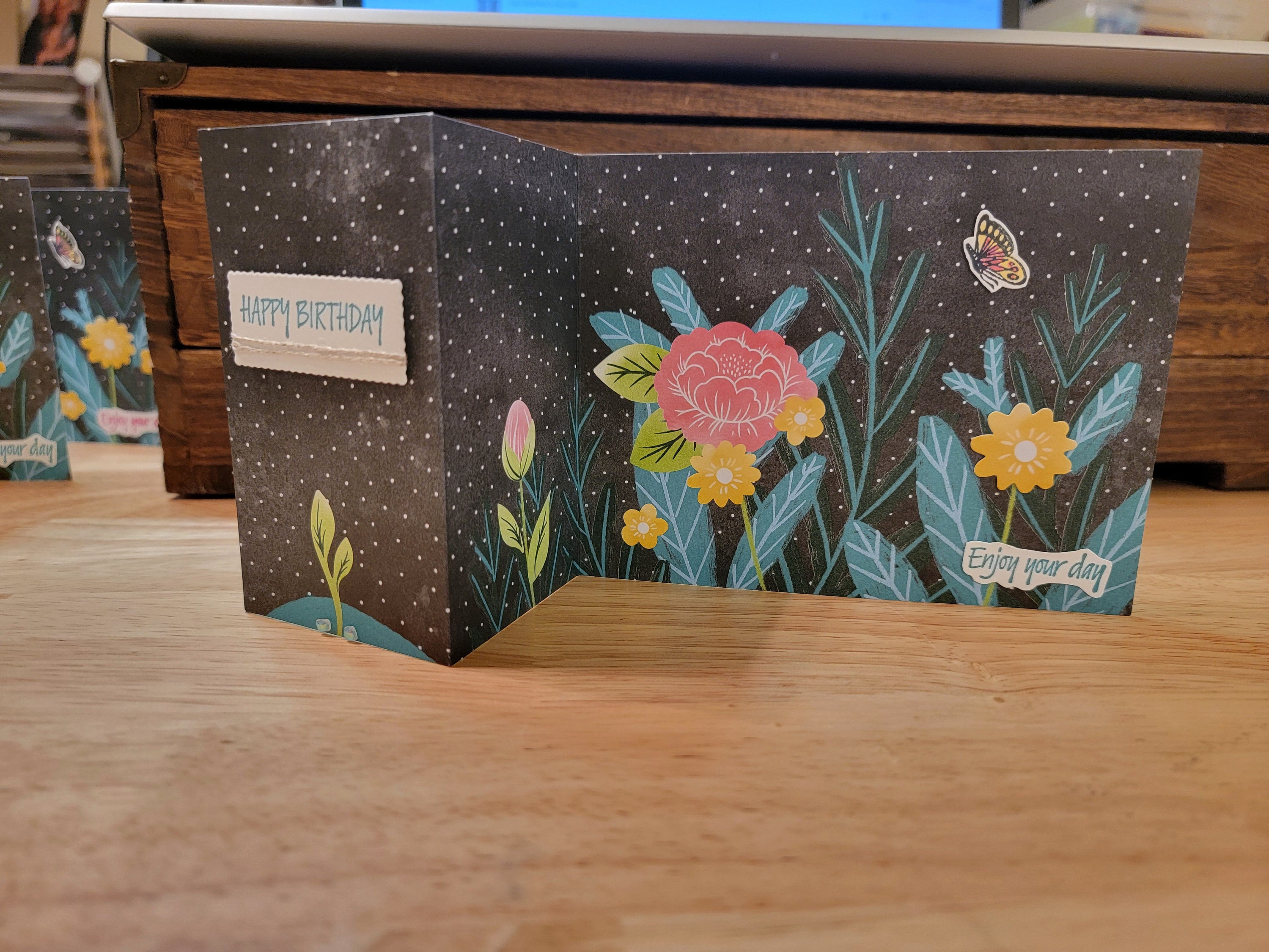 Multi Fold Birthday Card - Etsy