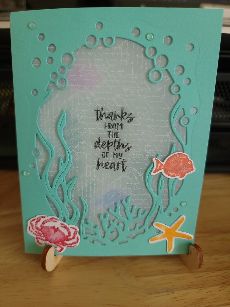 Multi Fold Ocean Cards - Etsy