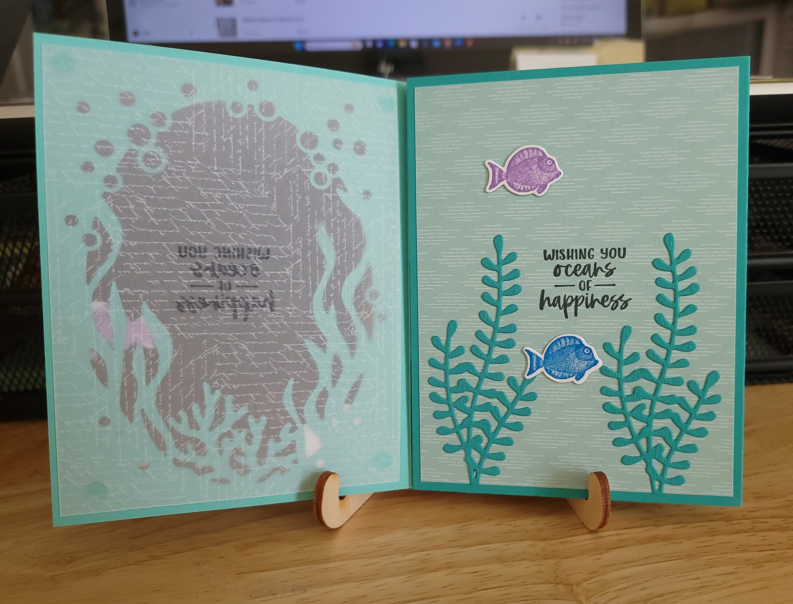 Multi Fold Ocean Cards - Etsy