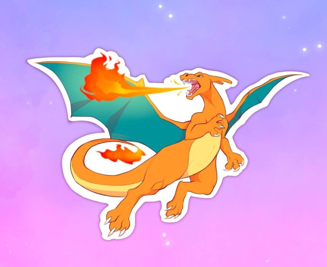Charizard Sticker - Etsy