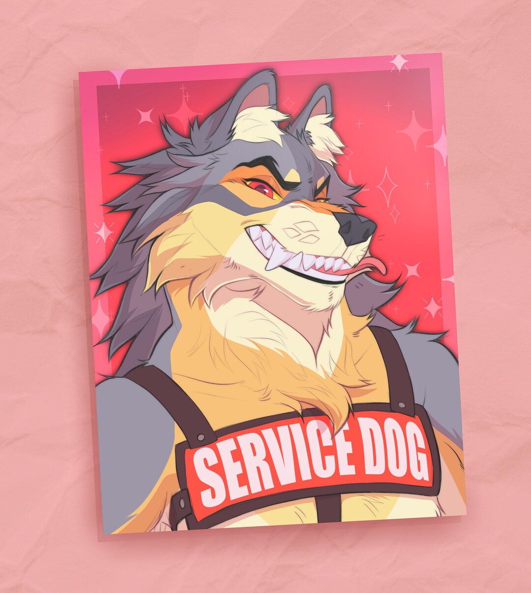 Service Dog Badge - Etsy