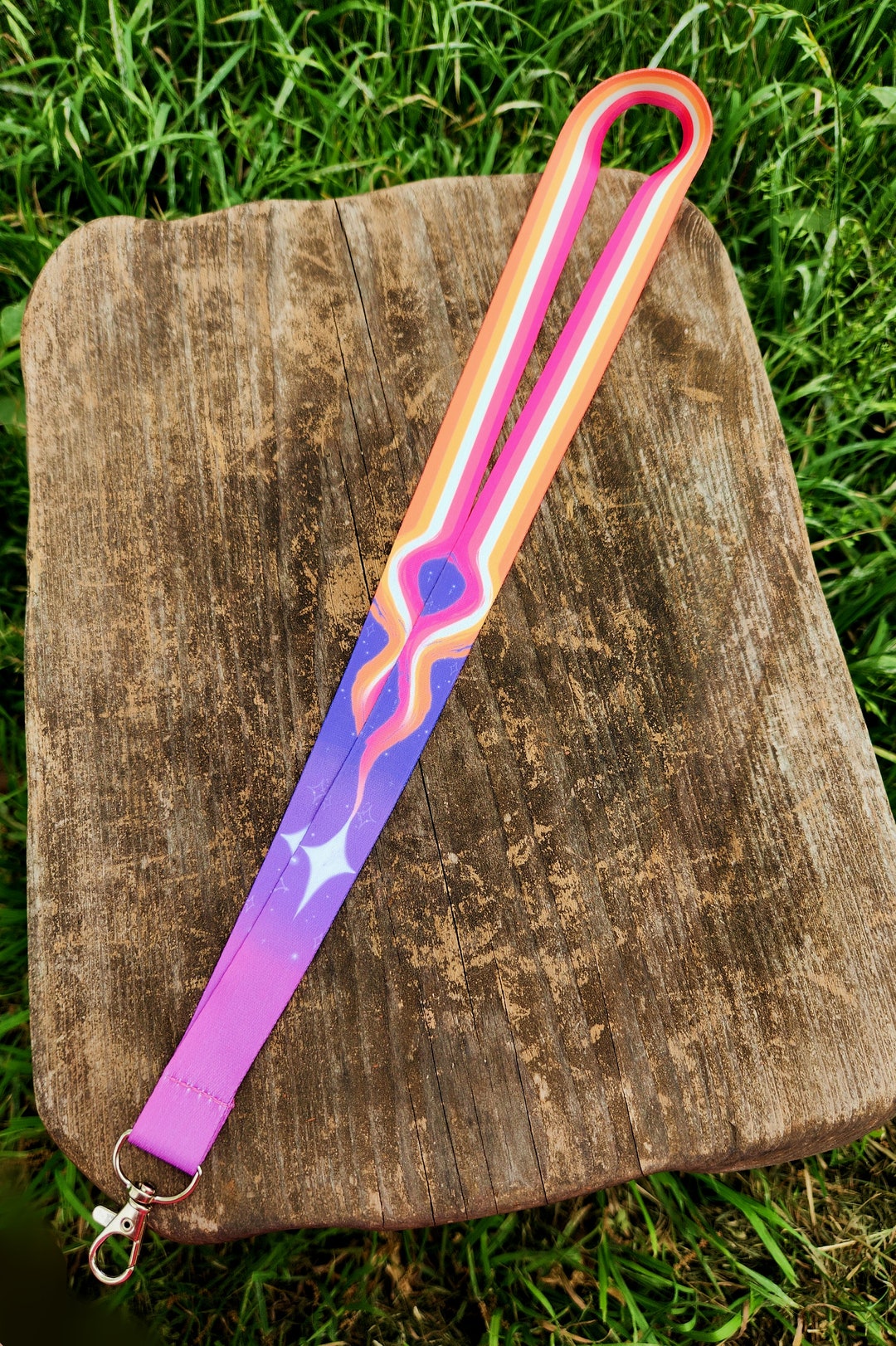 Lesbian Pride Lanyard - Etsy