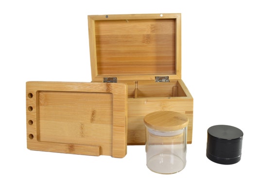Kramerica Premium Magnetic Stash Box Set Storage for Herbs - Etsy