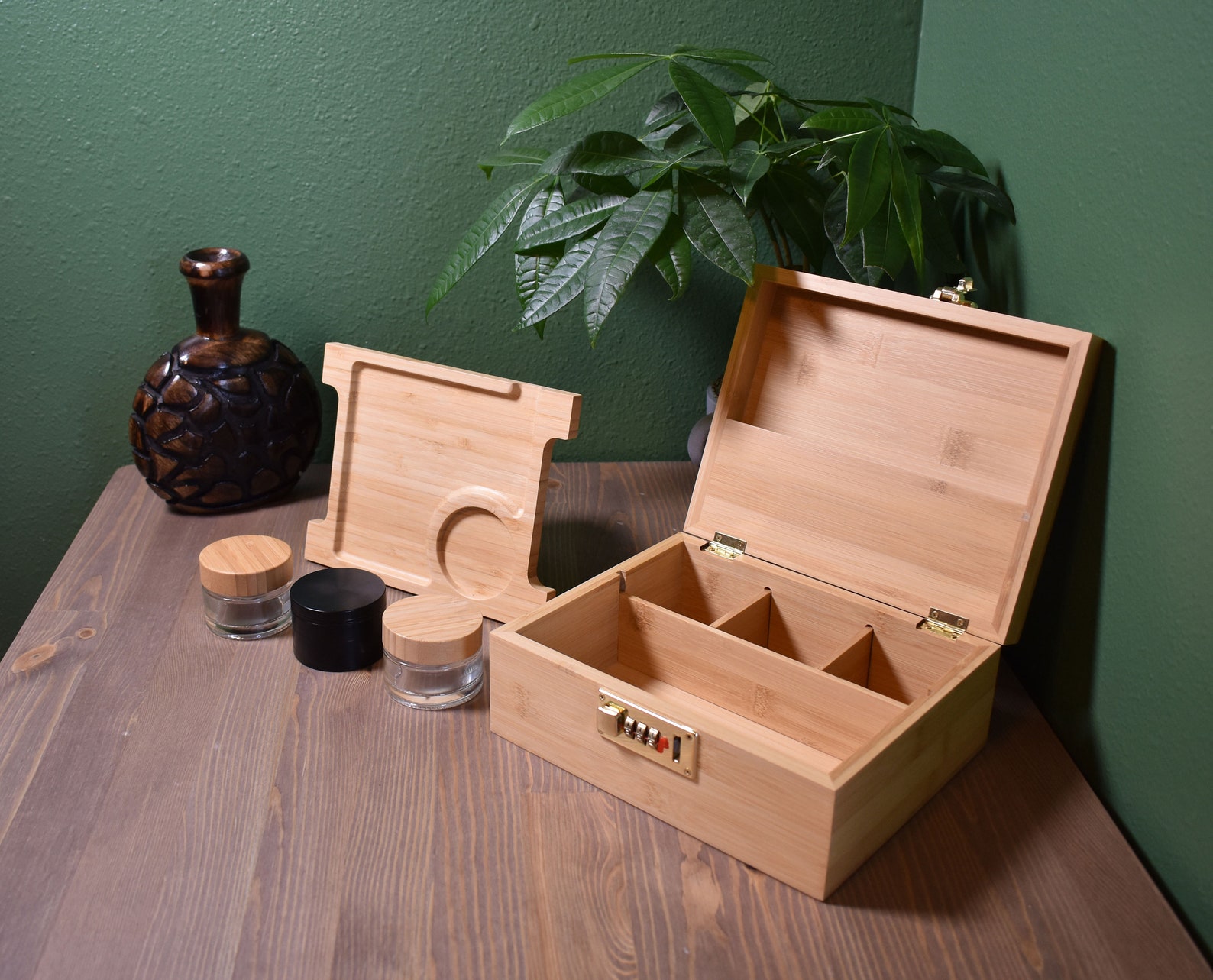 Kramerica Premium Stash Box Set Storage for Herbs 100% - Etsy