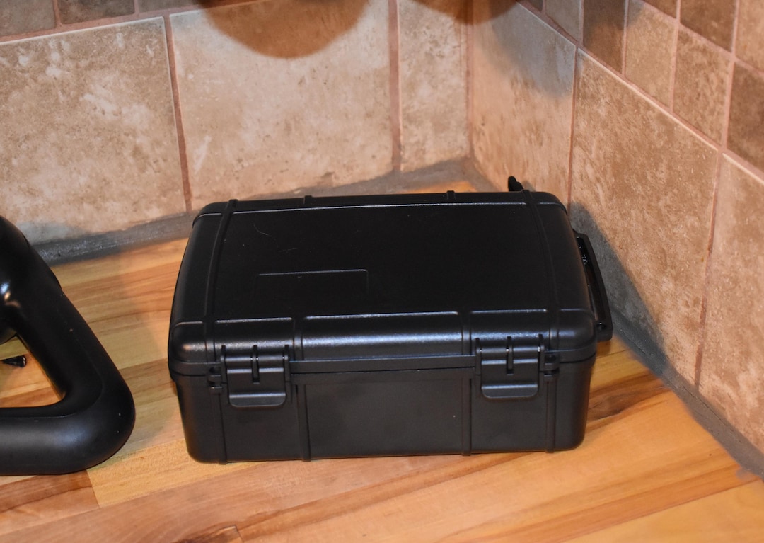 Smell Proof Stash Box Combo: Lockable Case, Grinder, Jar - Etsy