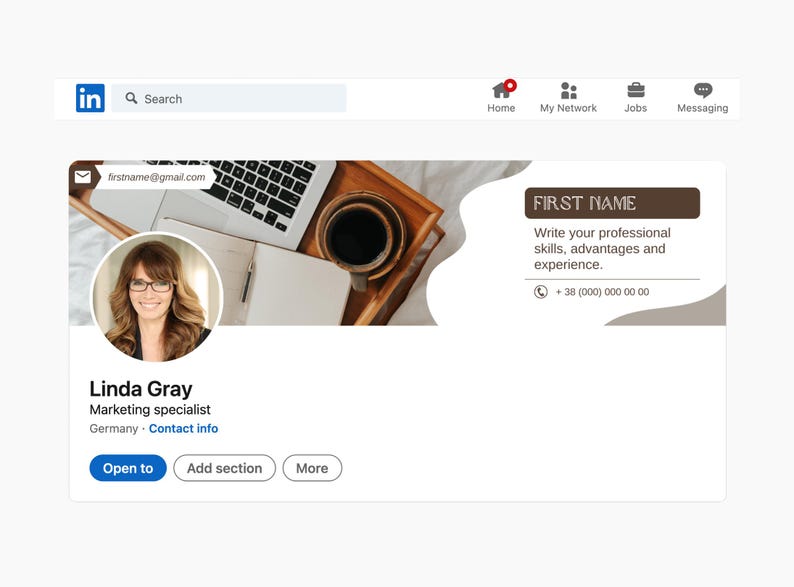Custom Editable Banner Templates for Your Linkedin Profile Are ...
