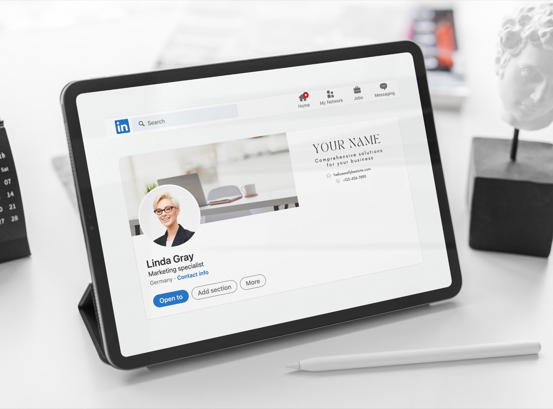 Custom Editable Banner Templates for Your Linkedin Profile Are ...