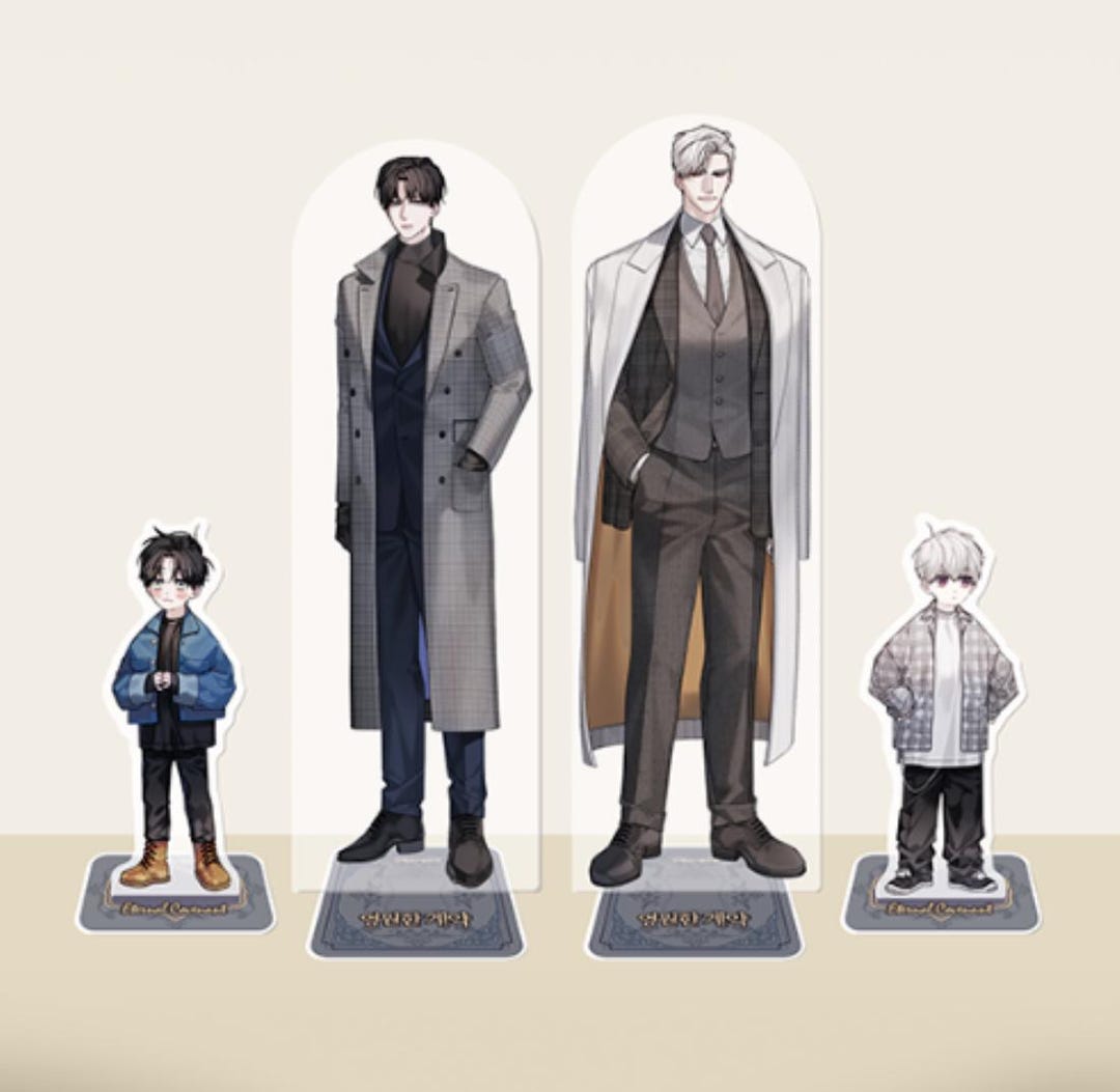 Eternal Covenant Manhwa Merch - Acrylic Stand & Clothing Set - Etsy