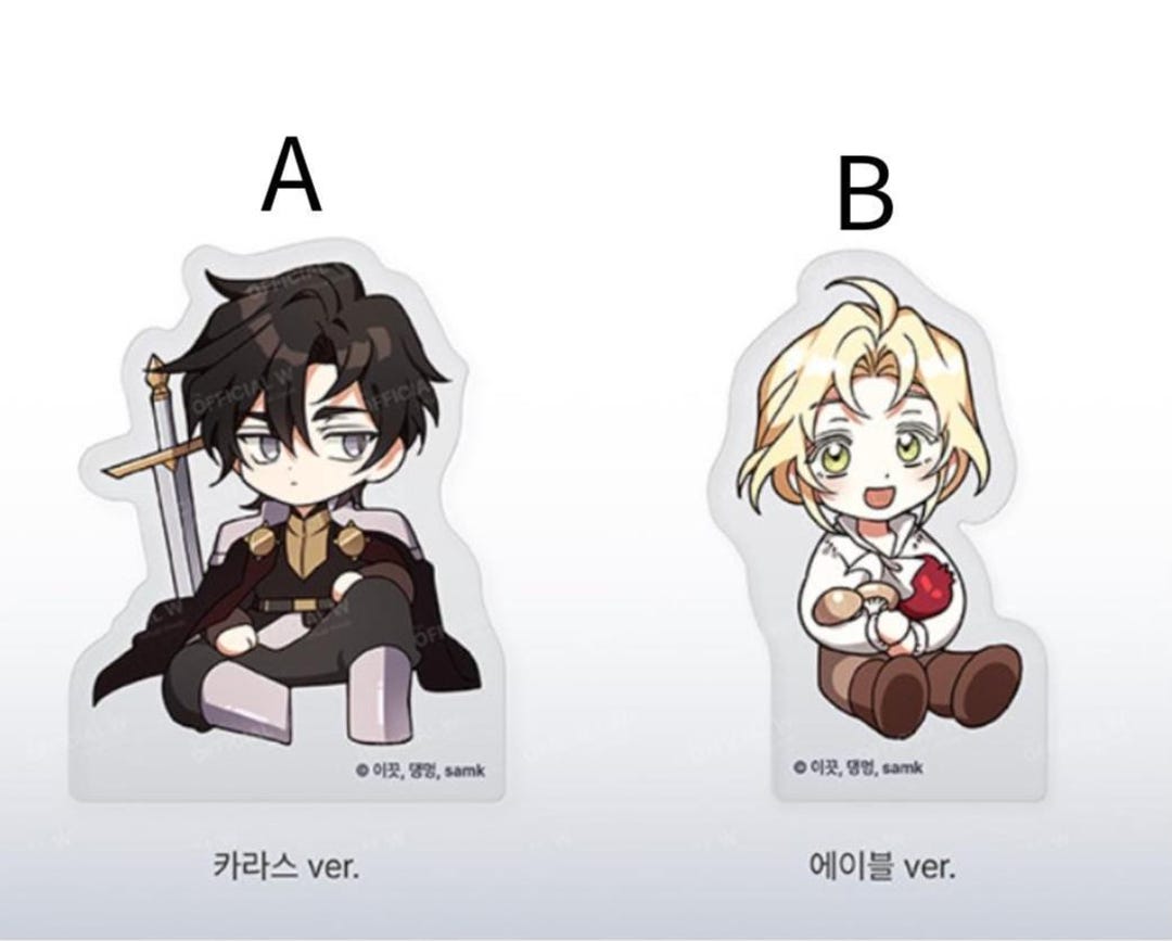 Regas Manhwa Merch Part 1 - Etsy