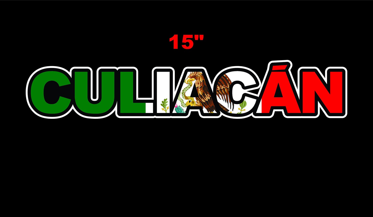 Culiacan Sticker Mexico Decal Window Car Truck Vinyl Decal | Etsy