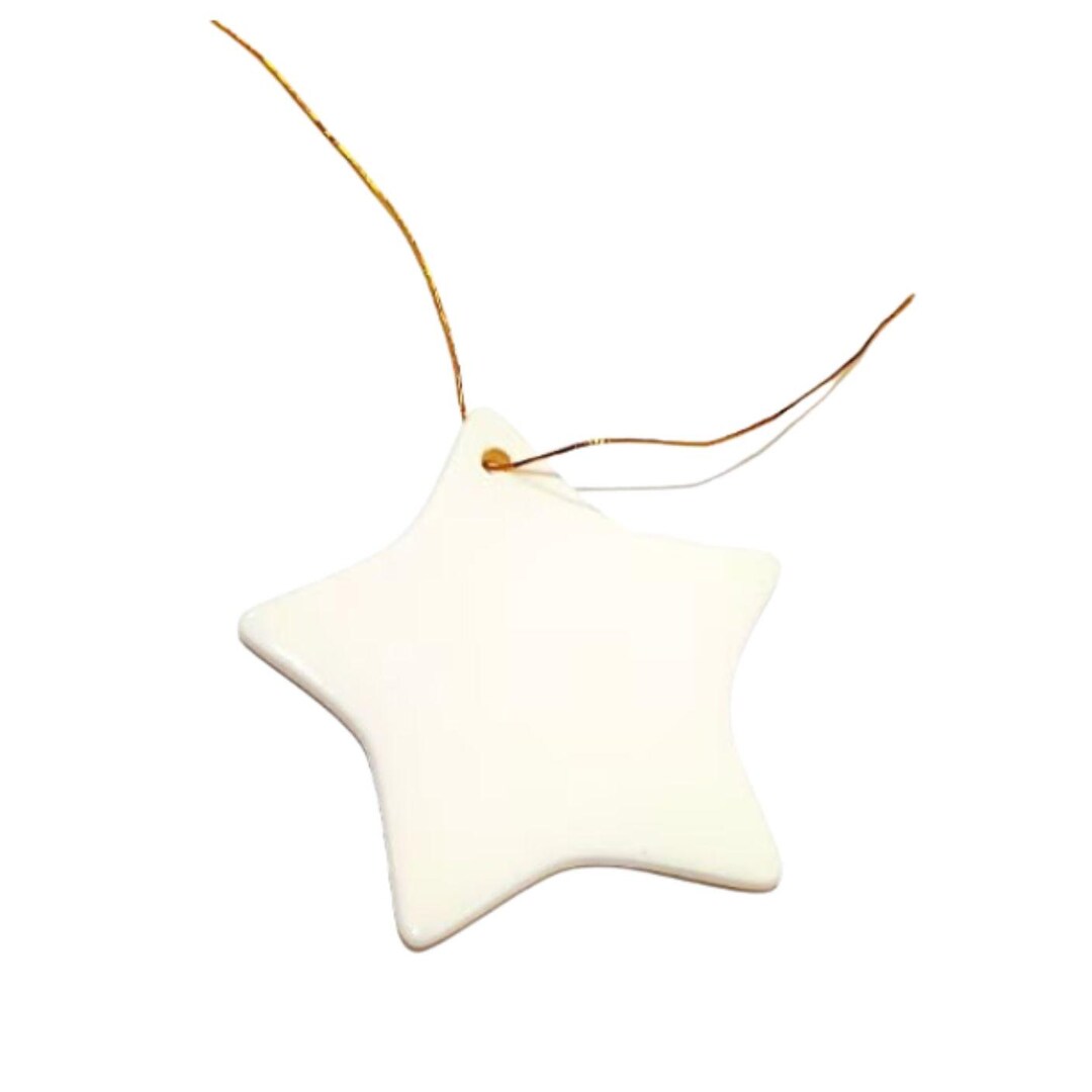 Star Sublimation Ornament Blank: DIY Craft Supply 3" - Etsy