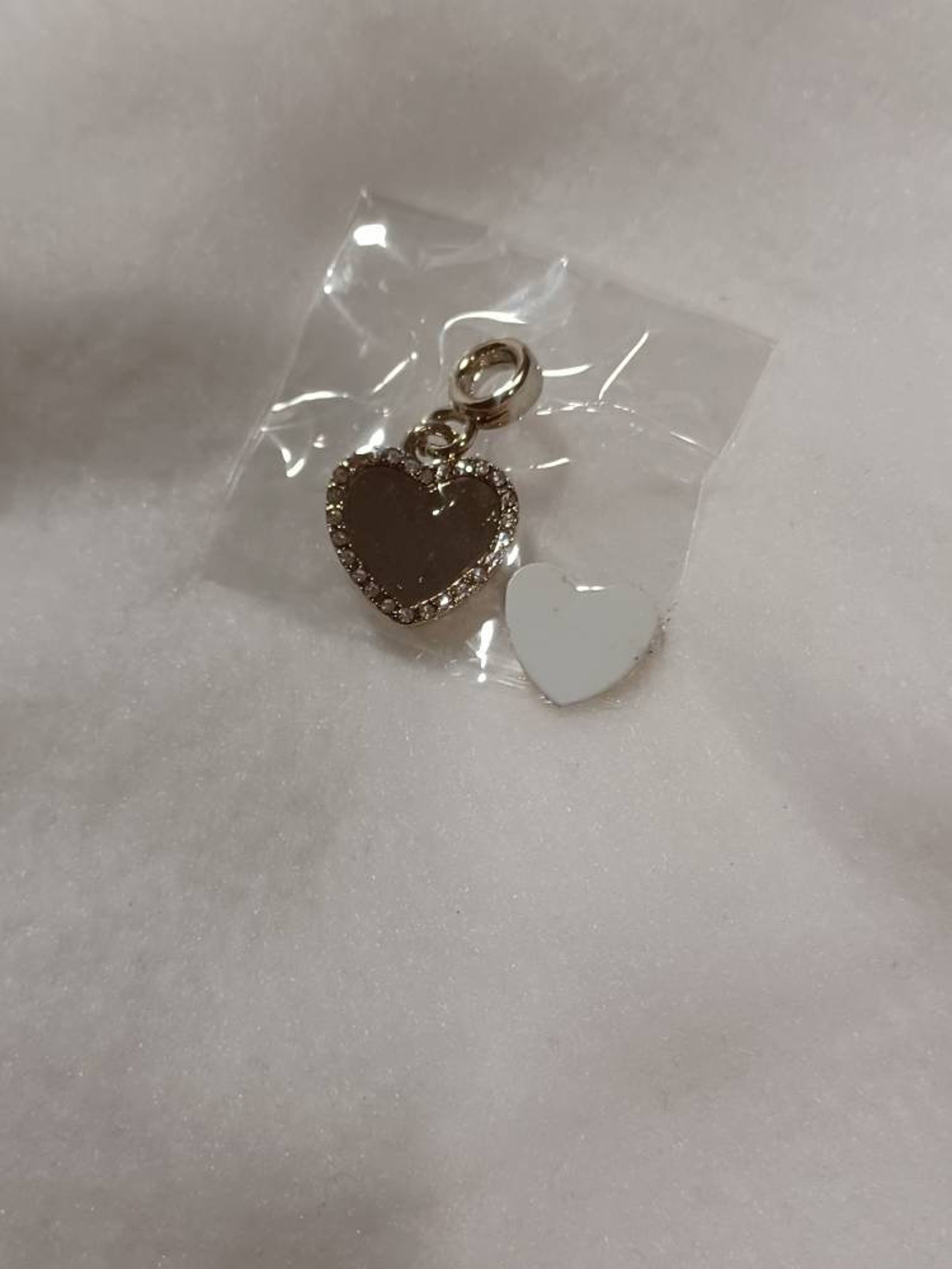 Sublimation Blanks, Sublimation Blank, Heart Charm - Etsy