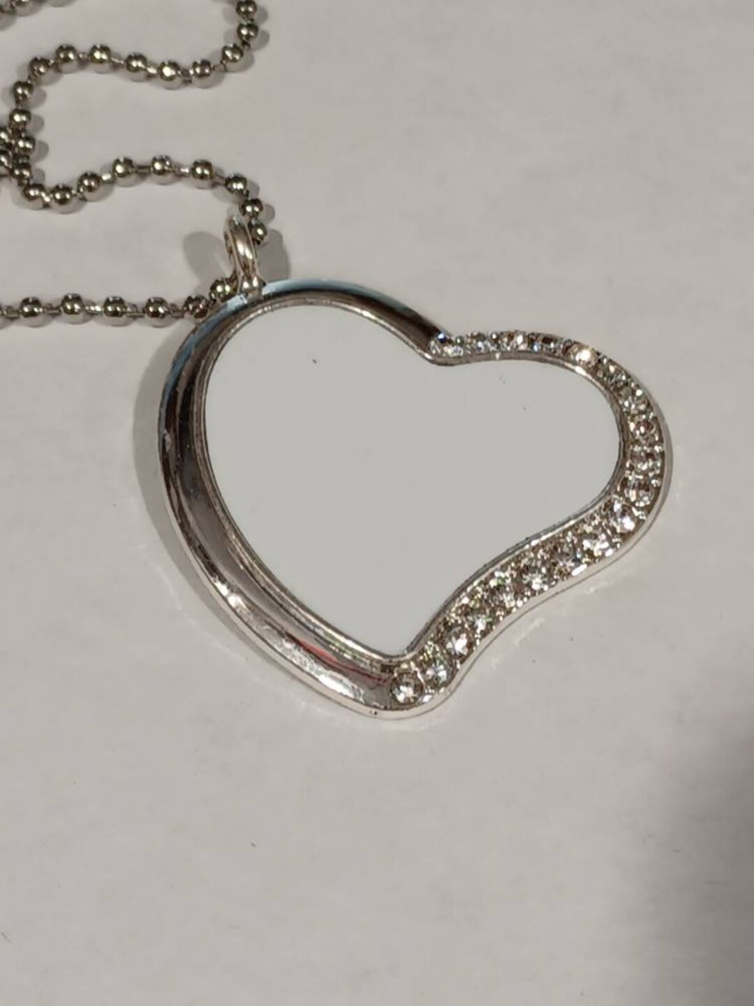 Sublimation Blanks, Heart Necklace Pendant, Sublimation Blank ...