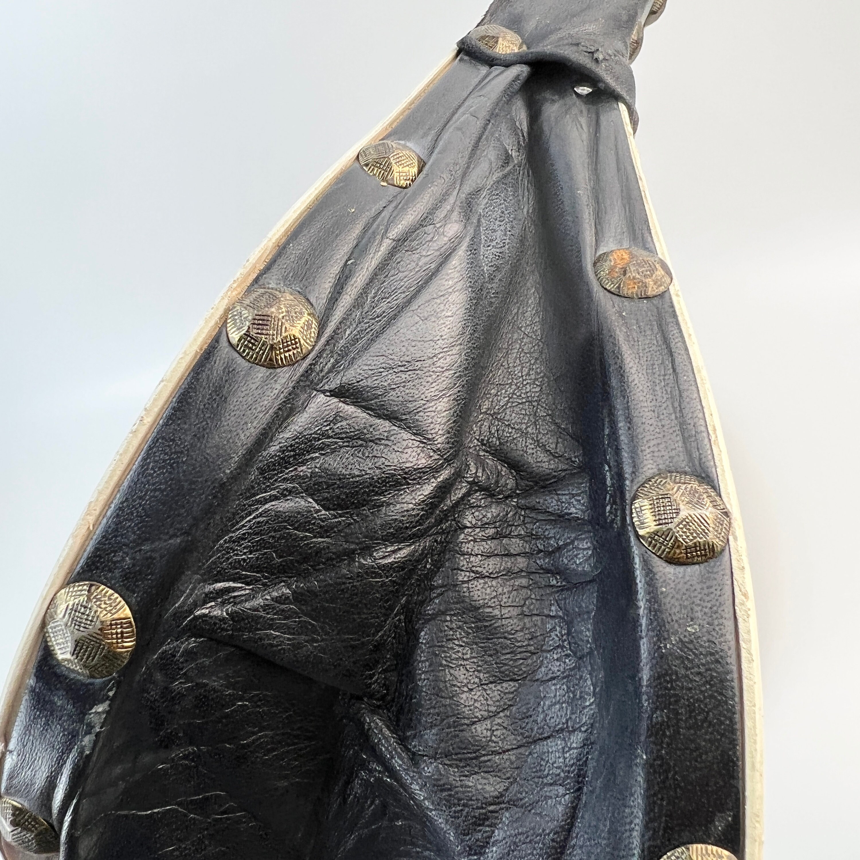 Antique Hand Bellows Made in Japan Crest Studded - Etsy