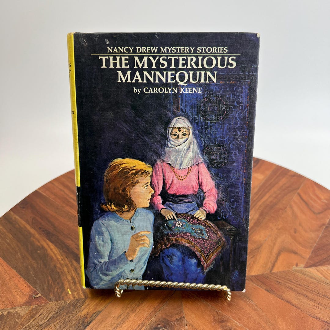 Vintage Books the Mysterious Mannequin Carolyn Keene Nancy Drew Mystery ...