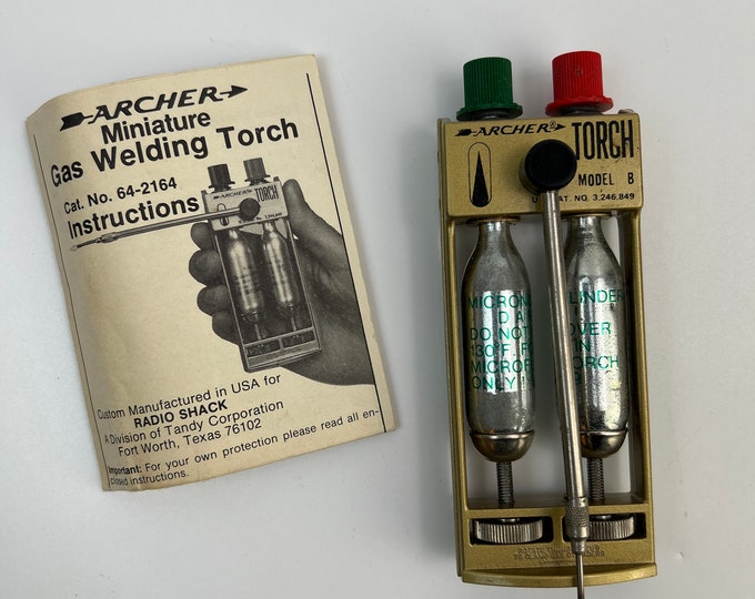 Archer Torch Model B, With Cylinders - Etsy