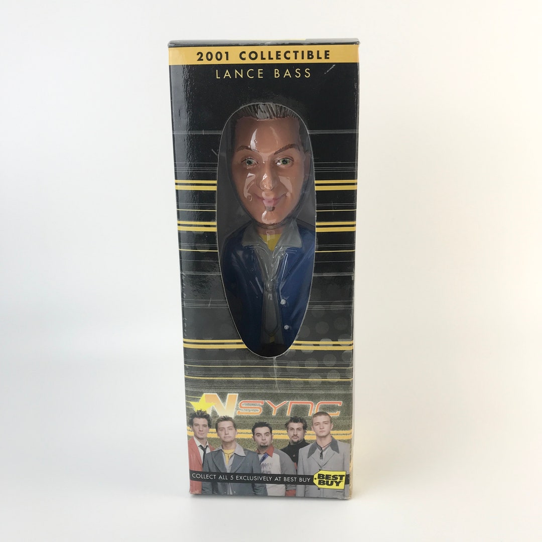 Vintage NSYNC 2001 Lance Bass Bobble Head Collectible - Etsy