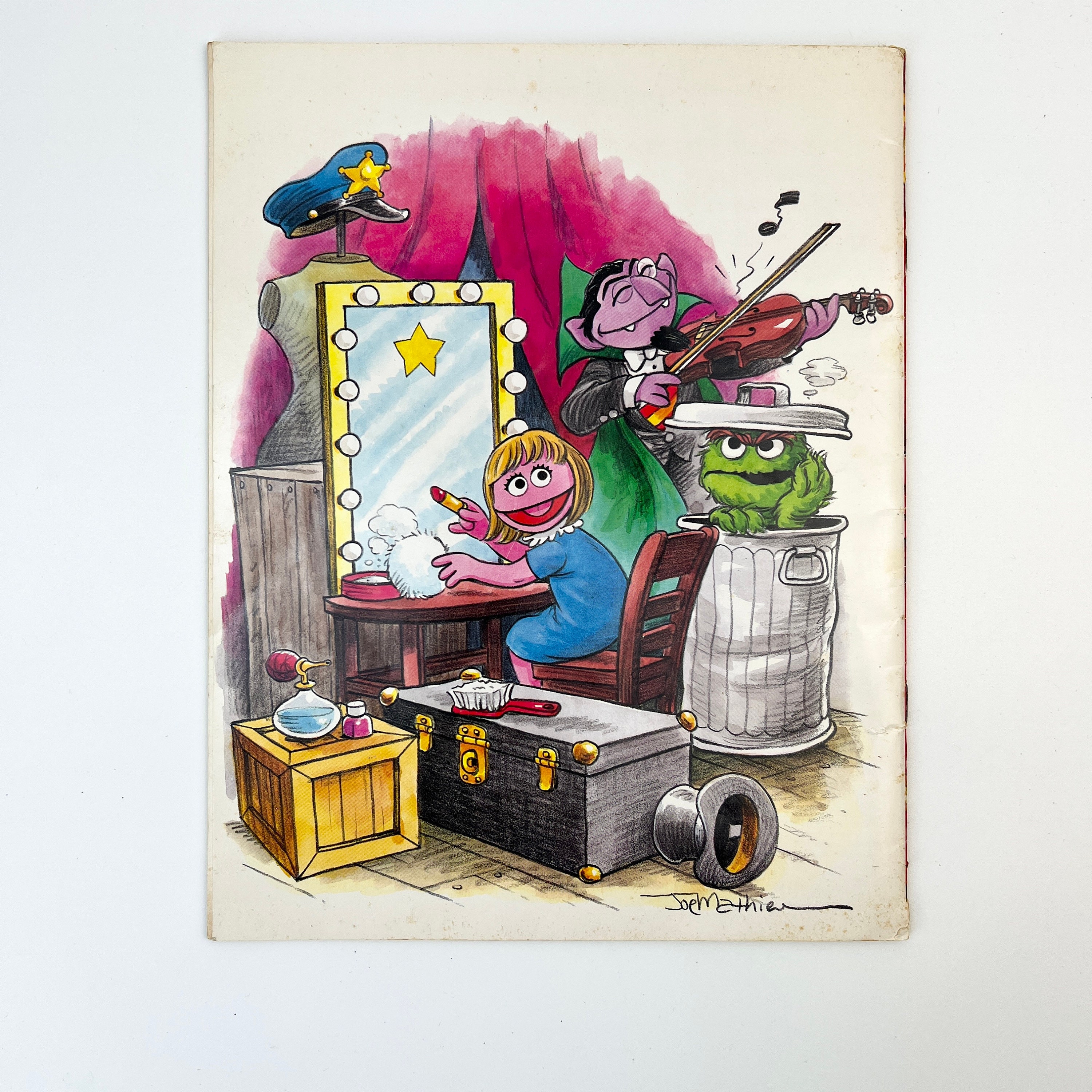 Sesame Street Live Song and Picture Book Bob Shipstad Presents - Etsy