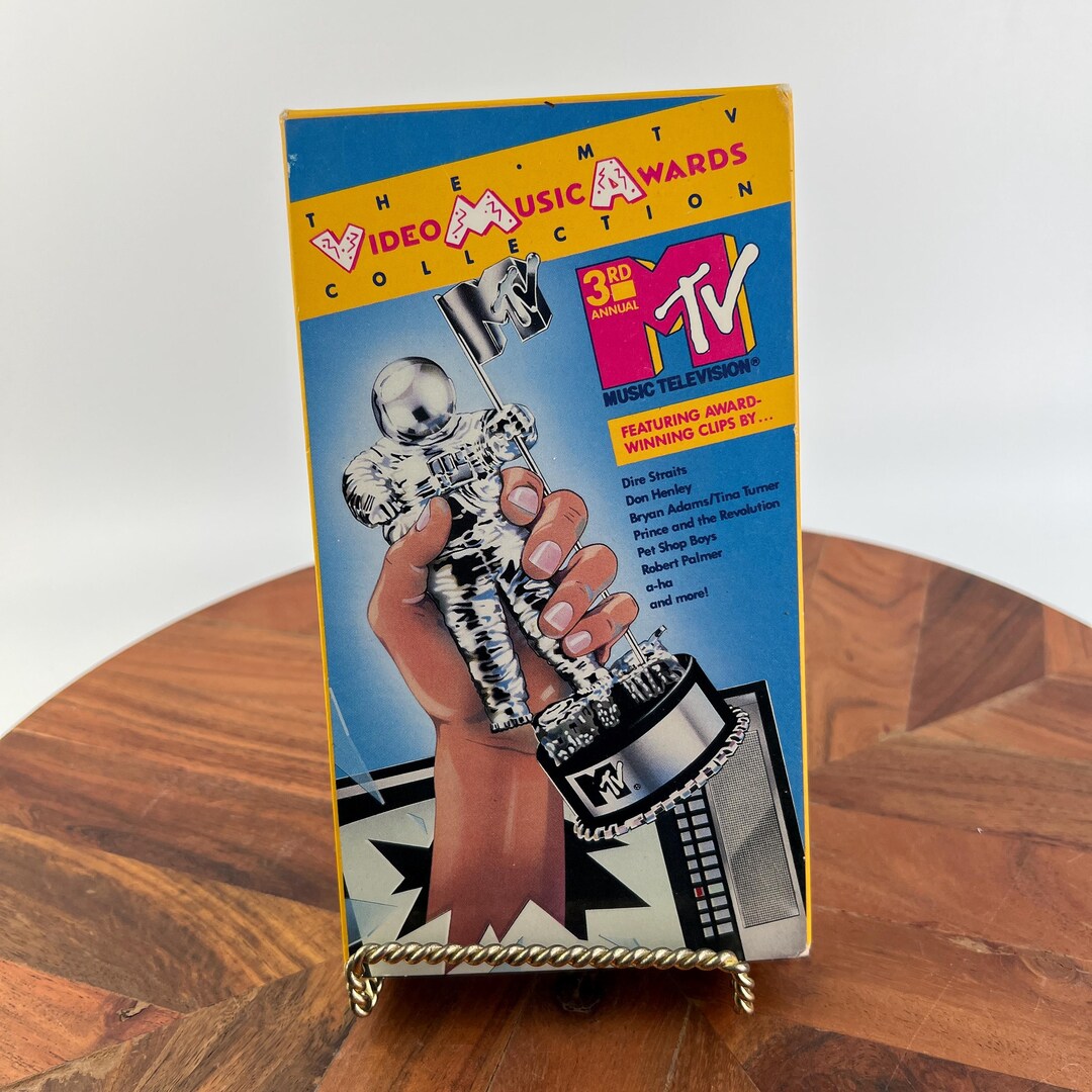 MTV Video Music Awards Collection 3rd Annual VHS #VMA 1986 Prince Dire ...