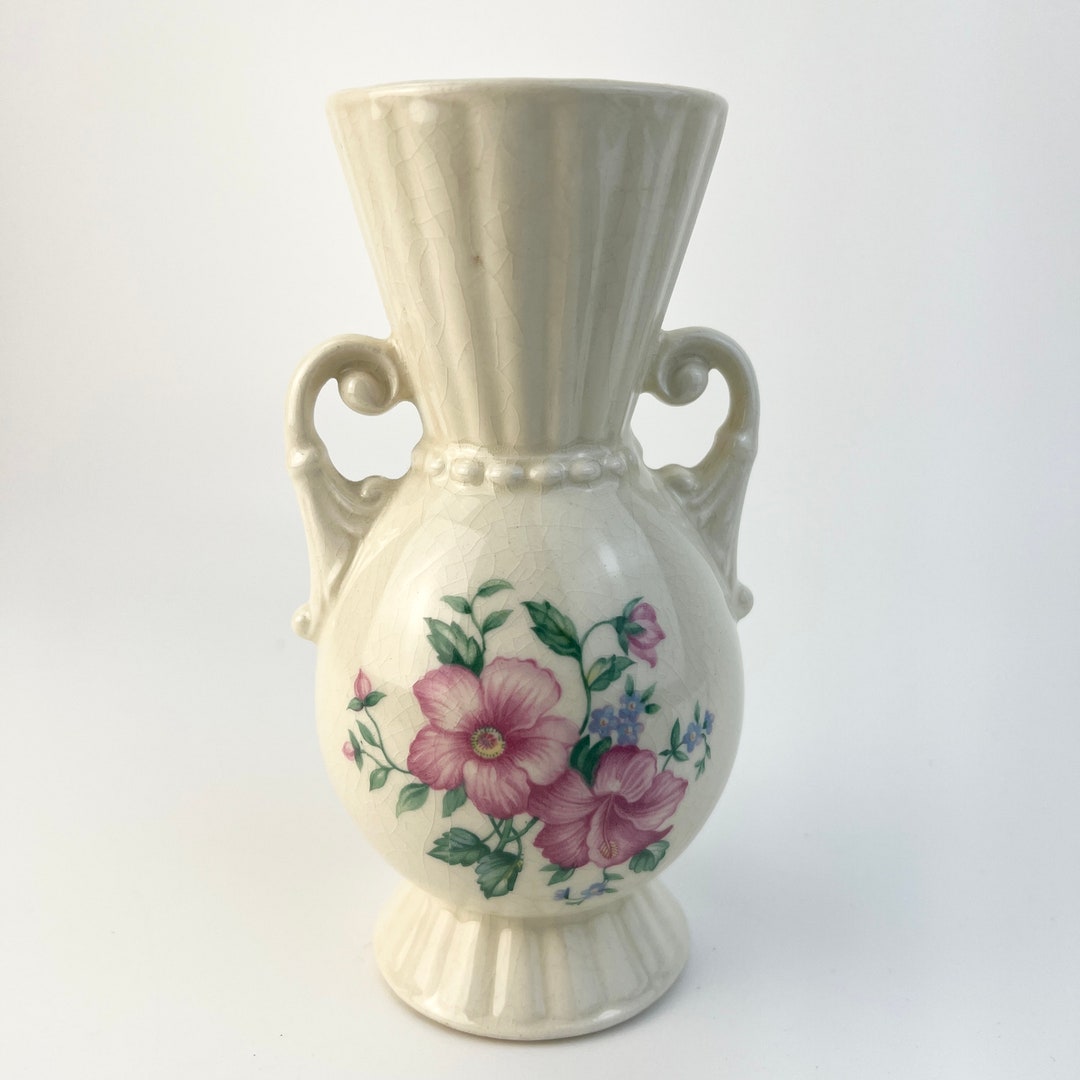 Vintage Royal Copley Small Flower Vase Retro Vase Antique Vase Art Deco ...